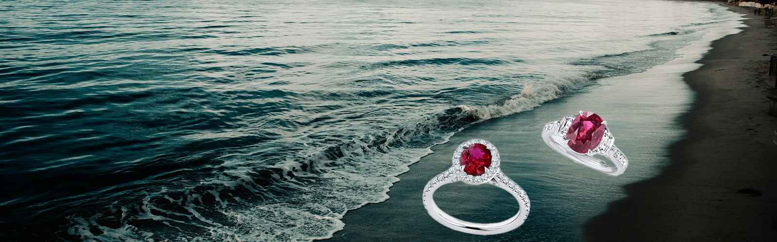 Choose an Exquisite Ruby Engagement Ring in Orange County - Visit Us