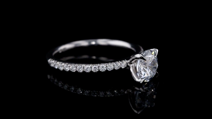 Side Stone Engagement Rings - Nathan Alan Jewelers